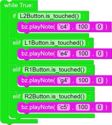 TouchPad Conditional Statements – Little Creo